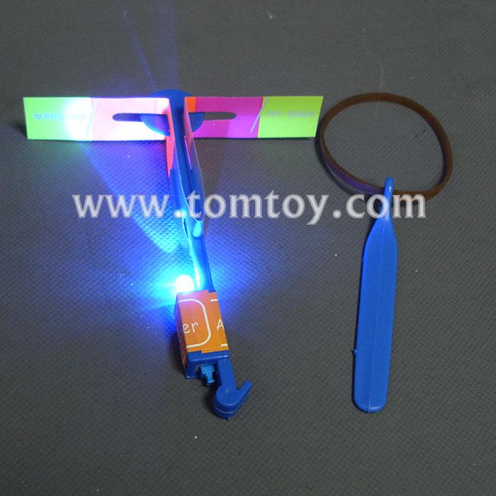 LED Light Up Slingshot Helicopter-Tomtoy
