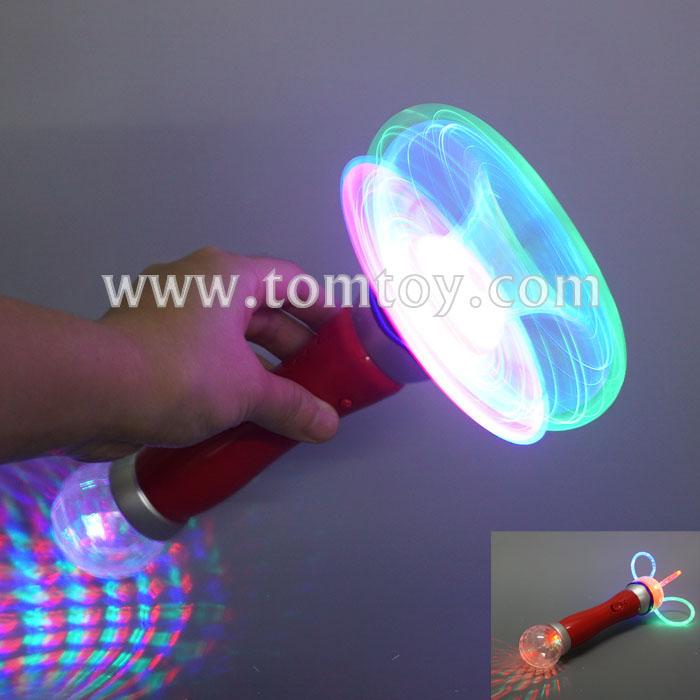 LED Light Up Spinners With Ball-Tomtoy
