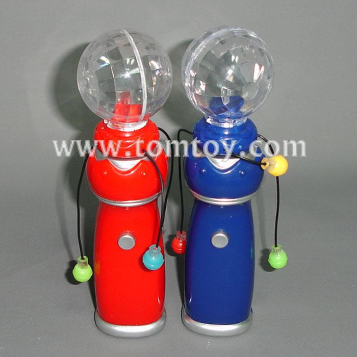 LED Light Up Spinning Ball-Tomtoy