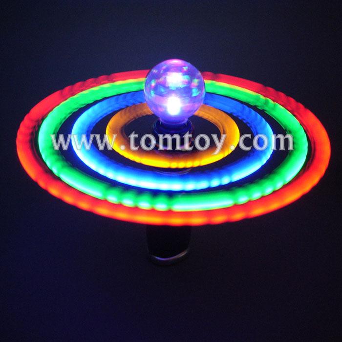 LED Light Up Spinning Ball-Tomtoy