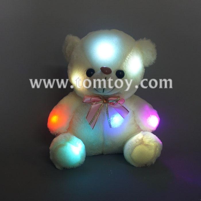 LED Little Bear Stuffed Toys-Tomtoy
