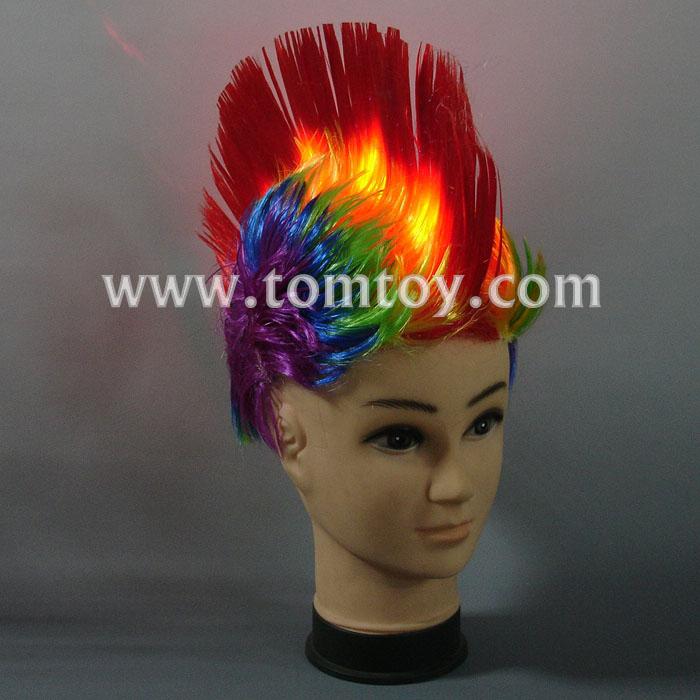 LED Mohawk Wig-Tomtoy