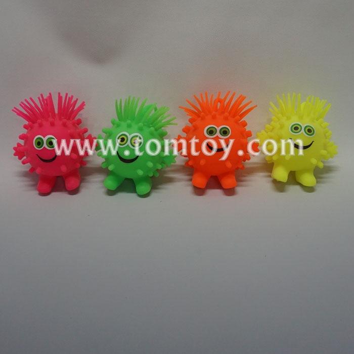 LED Pineapple Monster Fuzzy Ball-Tomtoy
