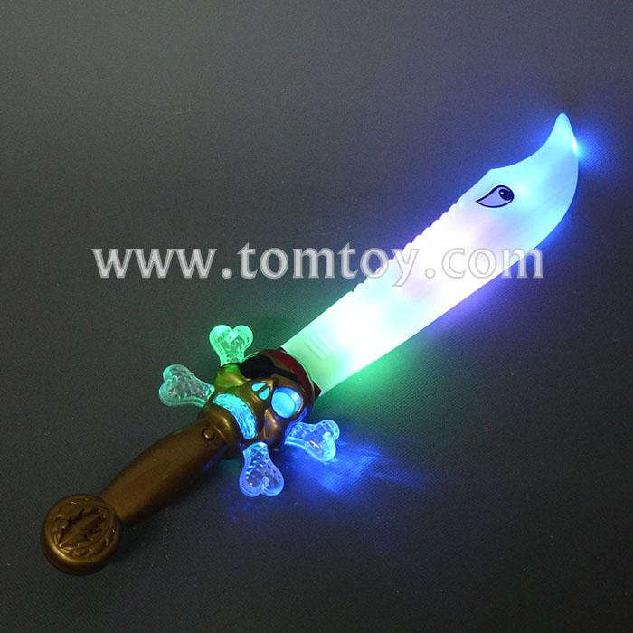 LED Pirate Buccaneer Sword-Tomtoy