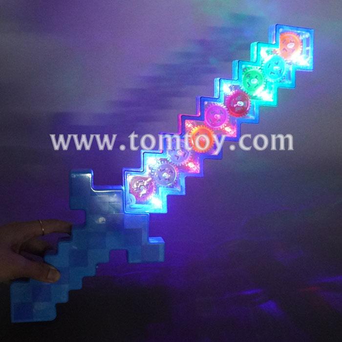 LED Pixel Sword with Gear-Tomtoy