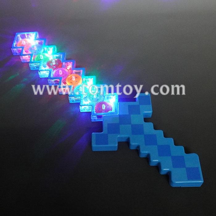 LED Pixel Sword with Gear-Tomtoy