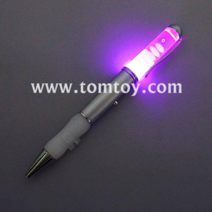 LED Rainbow Light Up Ball-Pen-Tomtoy