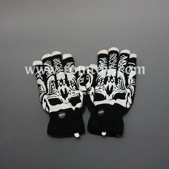 LED Skeleton Gloves-Tomtoy