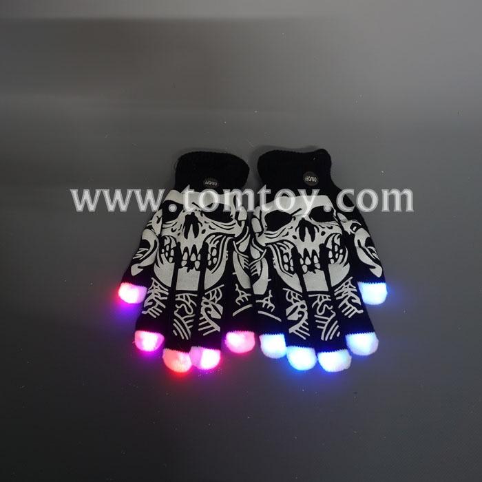 LED Skeleton Gloves-Tomtoy