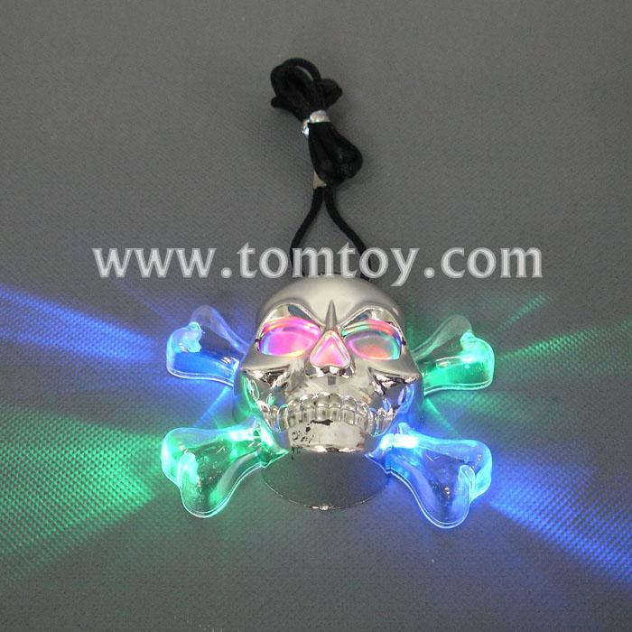 LED Skull Necklace-Tomtoy
