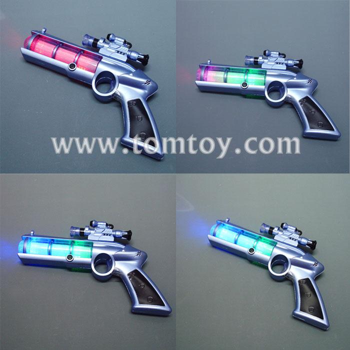 LED Space Projector Gun Toys With Sound-Tomtoy