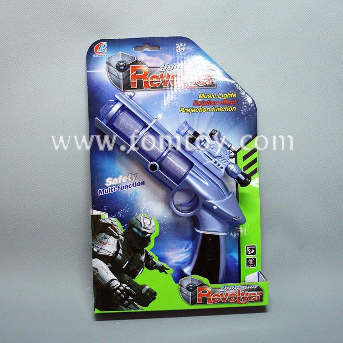 LED Space Projector Gun Toys With Sound-Tomtoy