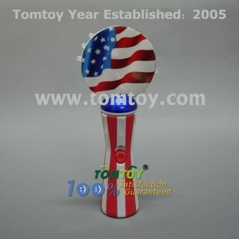 LED Spinning Wand USA Flag-Tomtoy