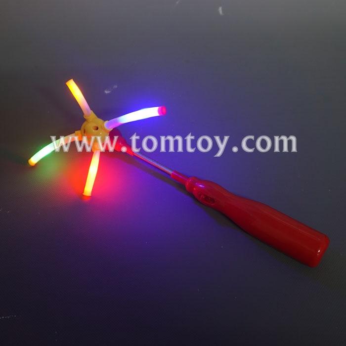 LED Spinning Windmill Light Glow Wands-Tomtoy