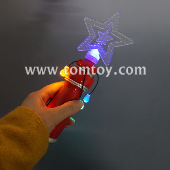 LED Star Spinning Wand-Tomtoy