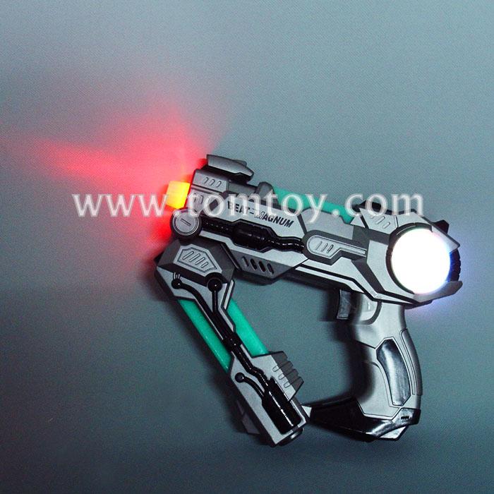 LED Transformed Gun Toys With Flashing Lights-Tomtoy