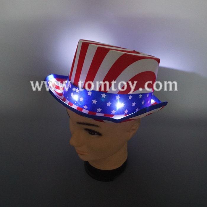 LED USA Flag Hat-Tomtoy
