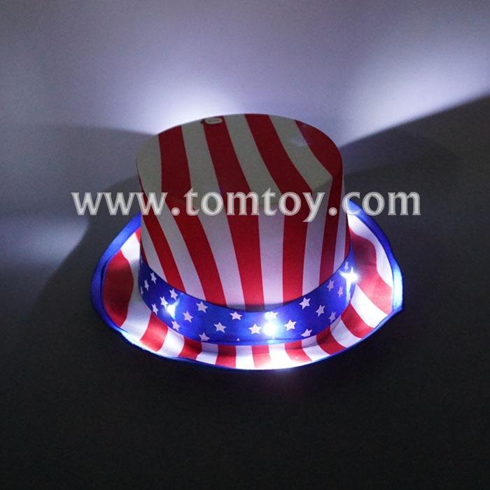 LED USA Flag Hat-Tomtoy