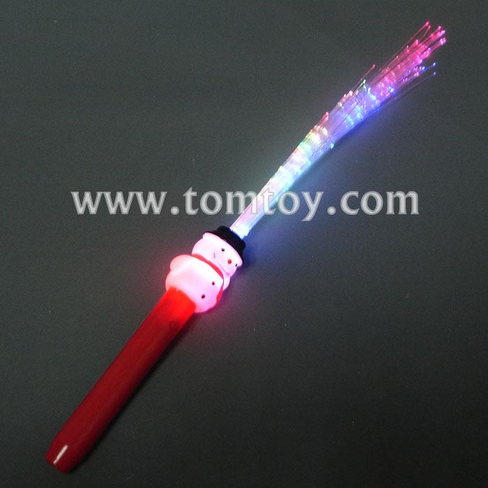 Light Snowman LED Optic Fiber Stick-Tomtoy