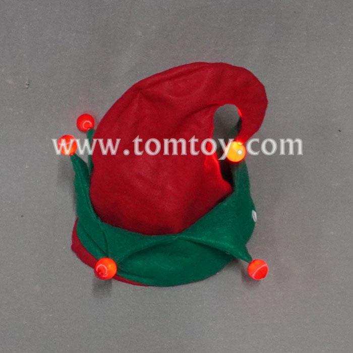 Light Up Christmas Elf Hat-Tomtoy