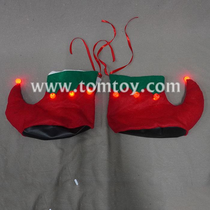 Light Up Christmas ELF Shoes-Tomtoy