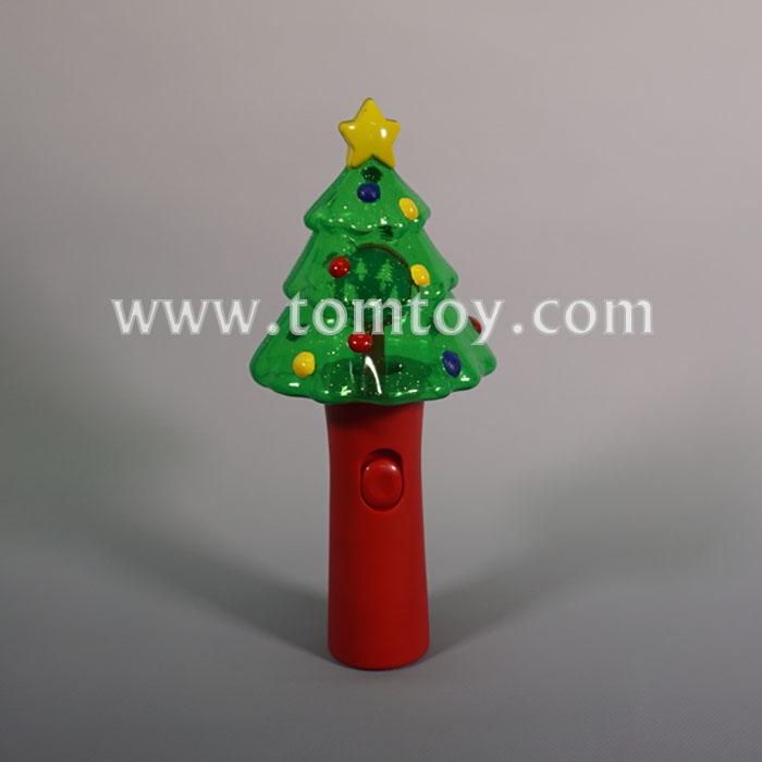 Light Up Christmas Tree Spinner Wand-Tomtoy