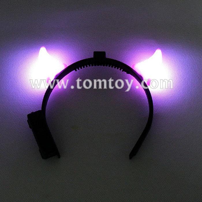 Light Up Devil Horns Headband-Tomtoy