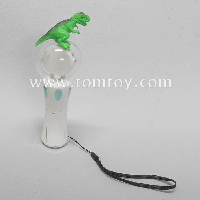 Light Up Dinosaur Spinning Wand-Tomtoy