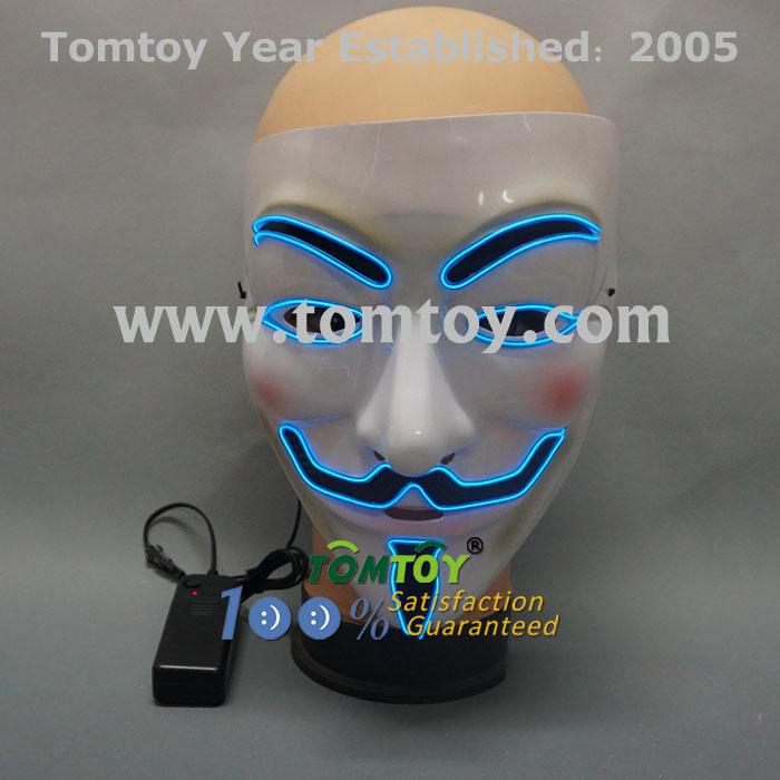 Light Up EL Wire Mask-Tomtoy