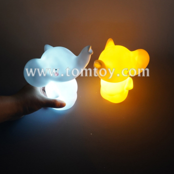 Light Up Elephant Night Light-Tomtoy