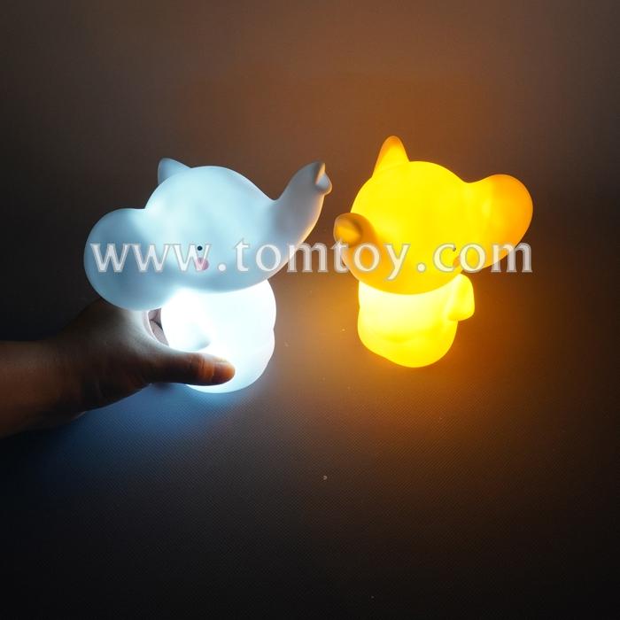 Light Up Elephant Night Light-Tomtoy