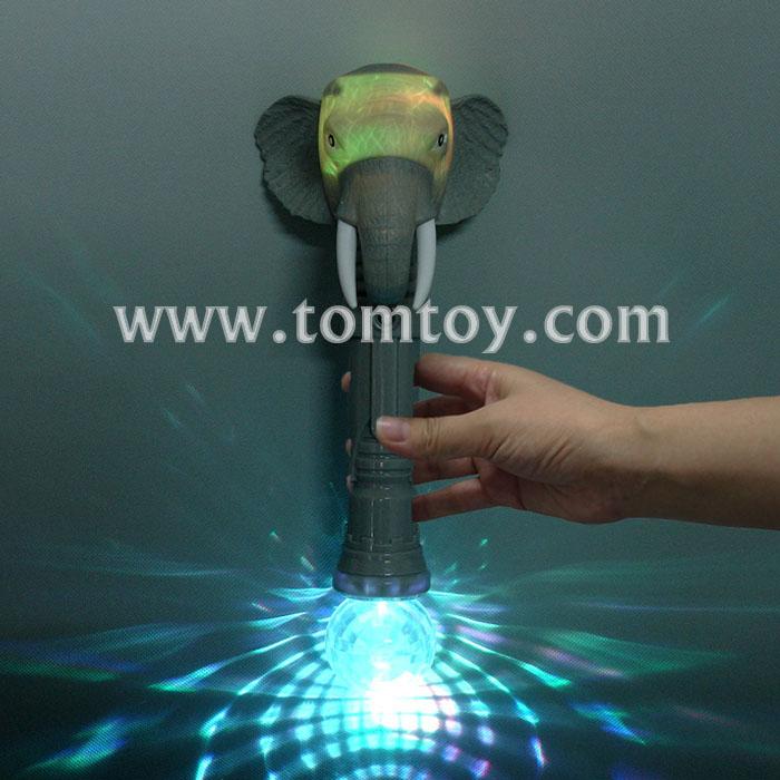Light Up Elephant Wand With Ball-Tomtoy