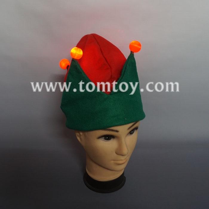 Light Up Elf Hats-Tomtoy