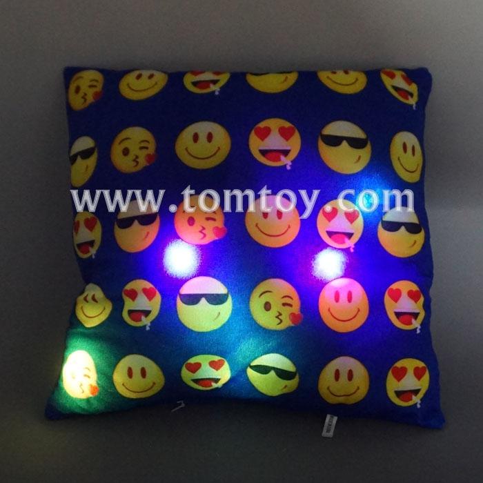 Light Up Flashing Poop Emoji Pillow-Tomtoy