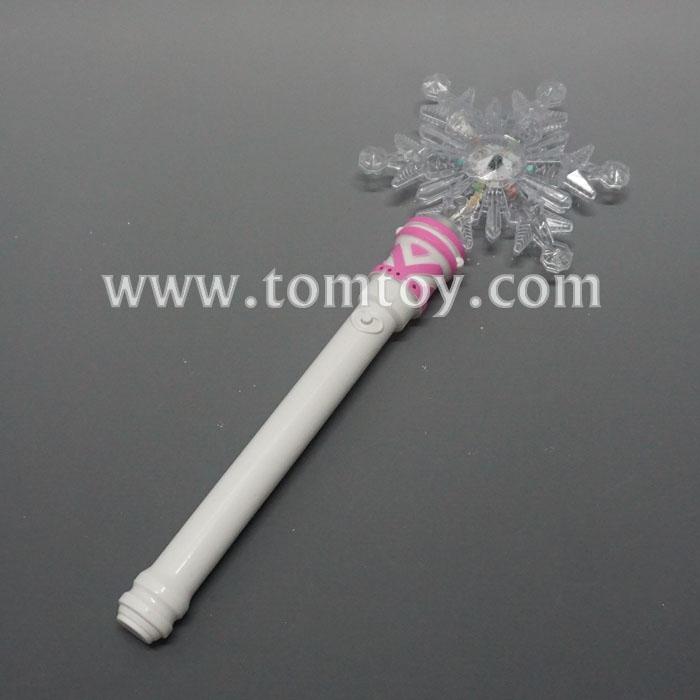 Light Up Frozen Snowflake Wand-Tomtoy