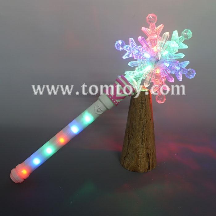 Light Up Frozen Snowflake Wand-Tomtoy