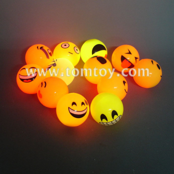 Light Up Funny Face Ball-Tomtoy
