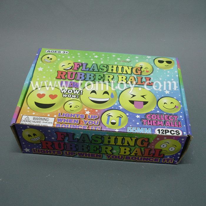 Light Up Funny Face Ball-Tomtoy