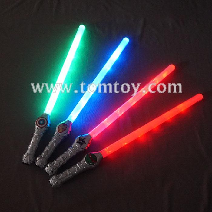 Light Up Laser Sword With Hero Printing-Tomtoy