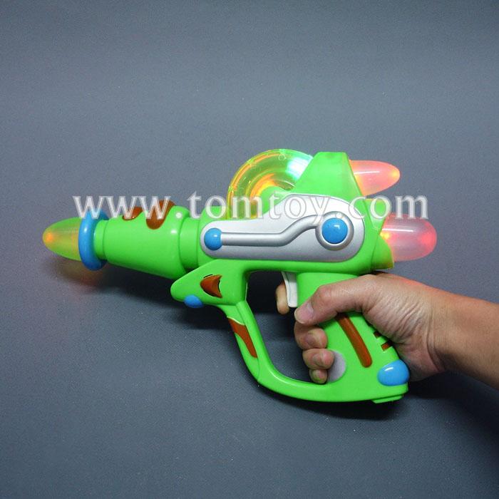 Light-up LED Pistol Gun Laser Blaster with Sounds-Tomtoy