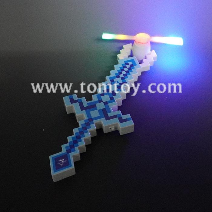 Light Up Pixel Sword With Windmill-Tomtoy