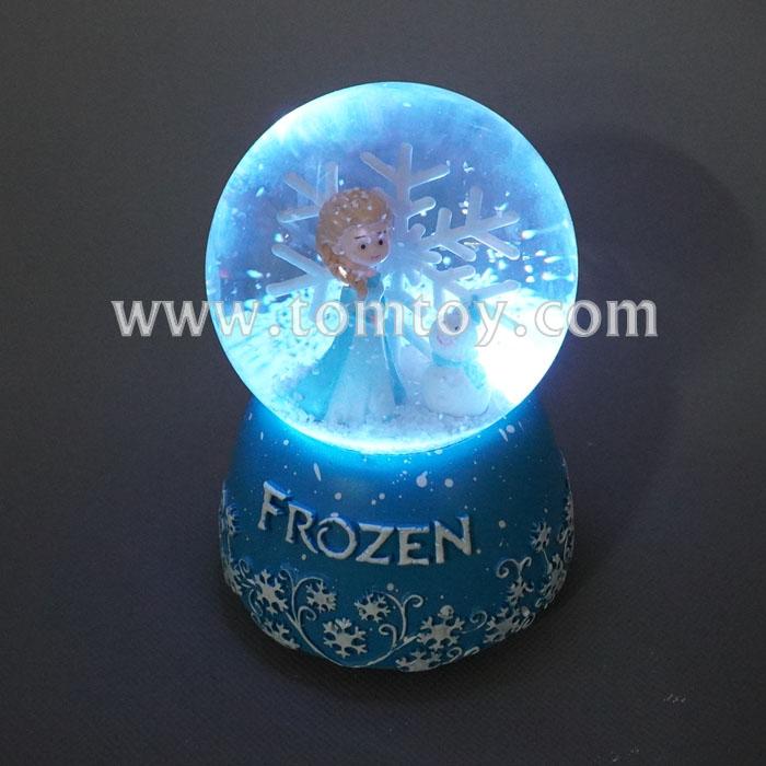 Light Up Snow Princess Crystal Ball-Tomtoy