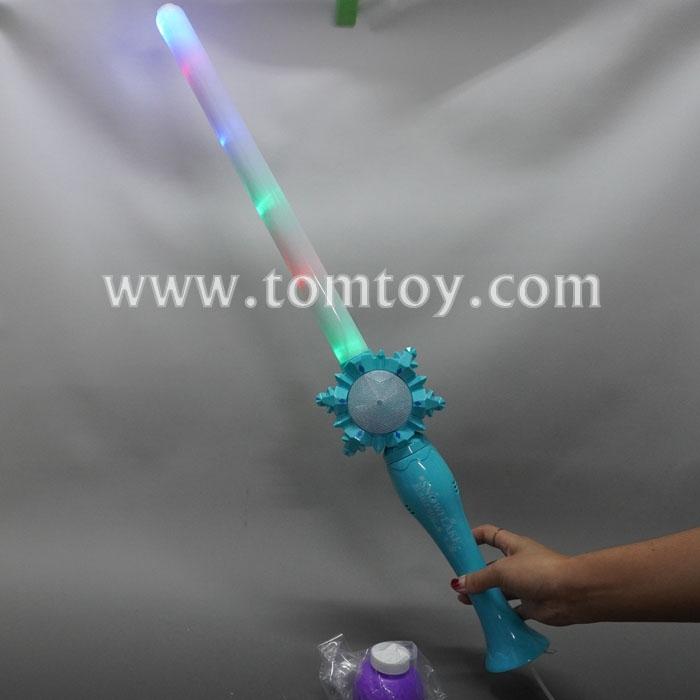 Light Up Snowflake Bubble Sword-Tomtoy