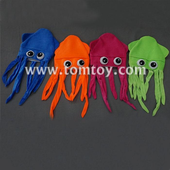 Light Up Squid Hat-Short Version-Tomtoy