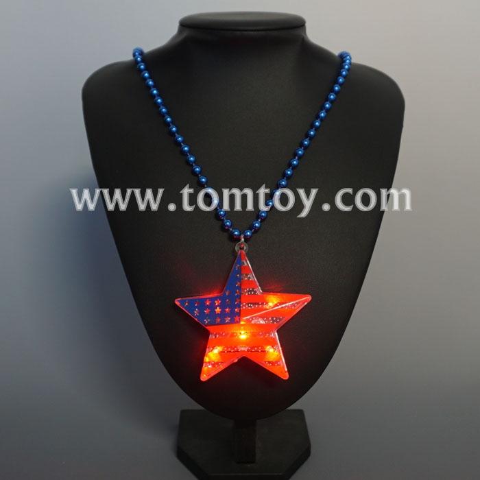 Light Up Star Necklace-Tomtoy