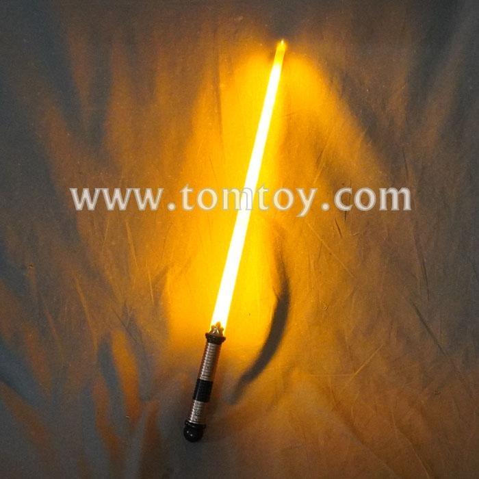 Light Up Sword With Black Golden Handle-Tomtoy