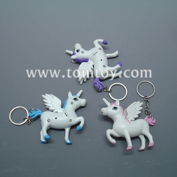 Light Up Unicorn Key Ring-Tomtoy