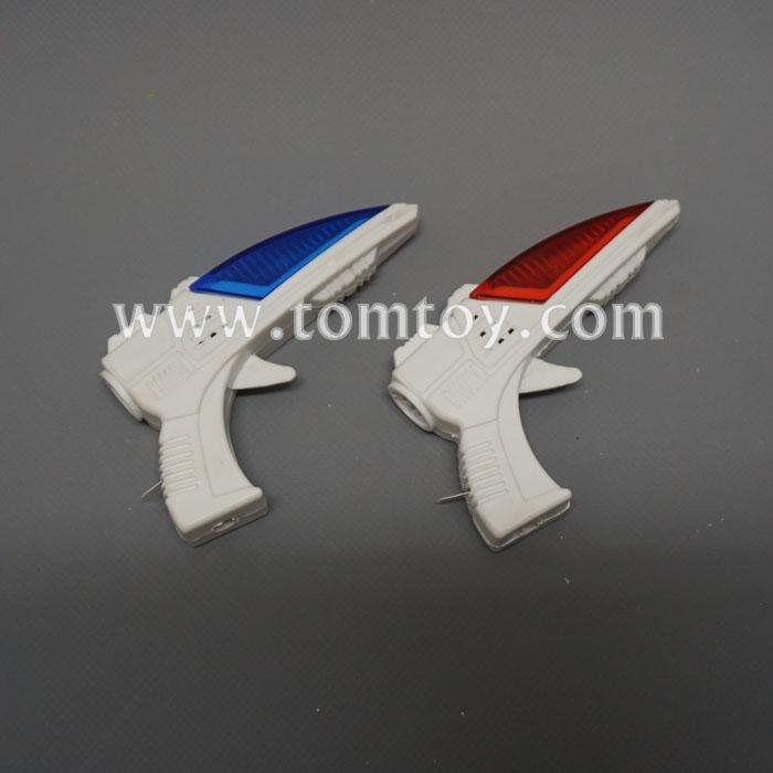 Mini LED Space Blaster Ray Gun with Sound-Tomtoy
