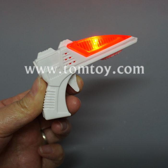 Mini LED Space Blaster Ray Gun with Sound-Tomtoy