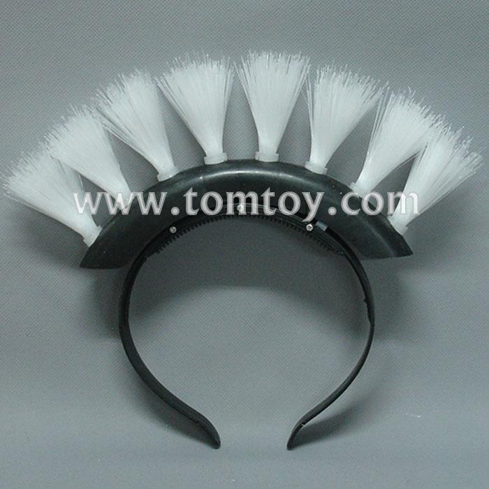 Mohawk LED Fiber Optic Headband-Tomtoy